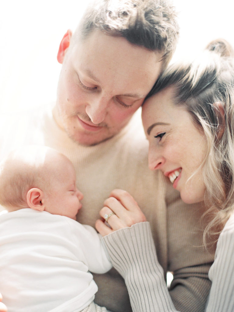 Six-Week-Old Newborn Session | In-Home Newborn Photos | Kayla Yestal